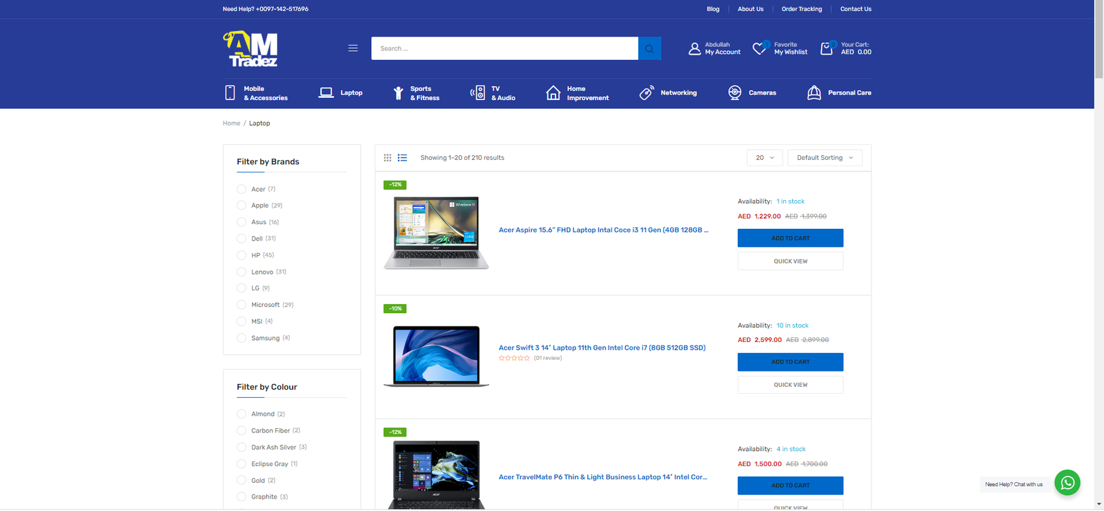 Product Listing – Associated Business Solutions (Pvt) Ltd.